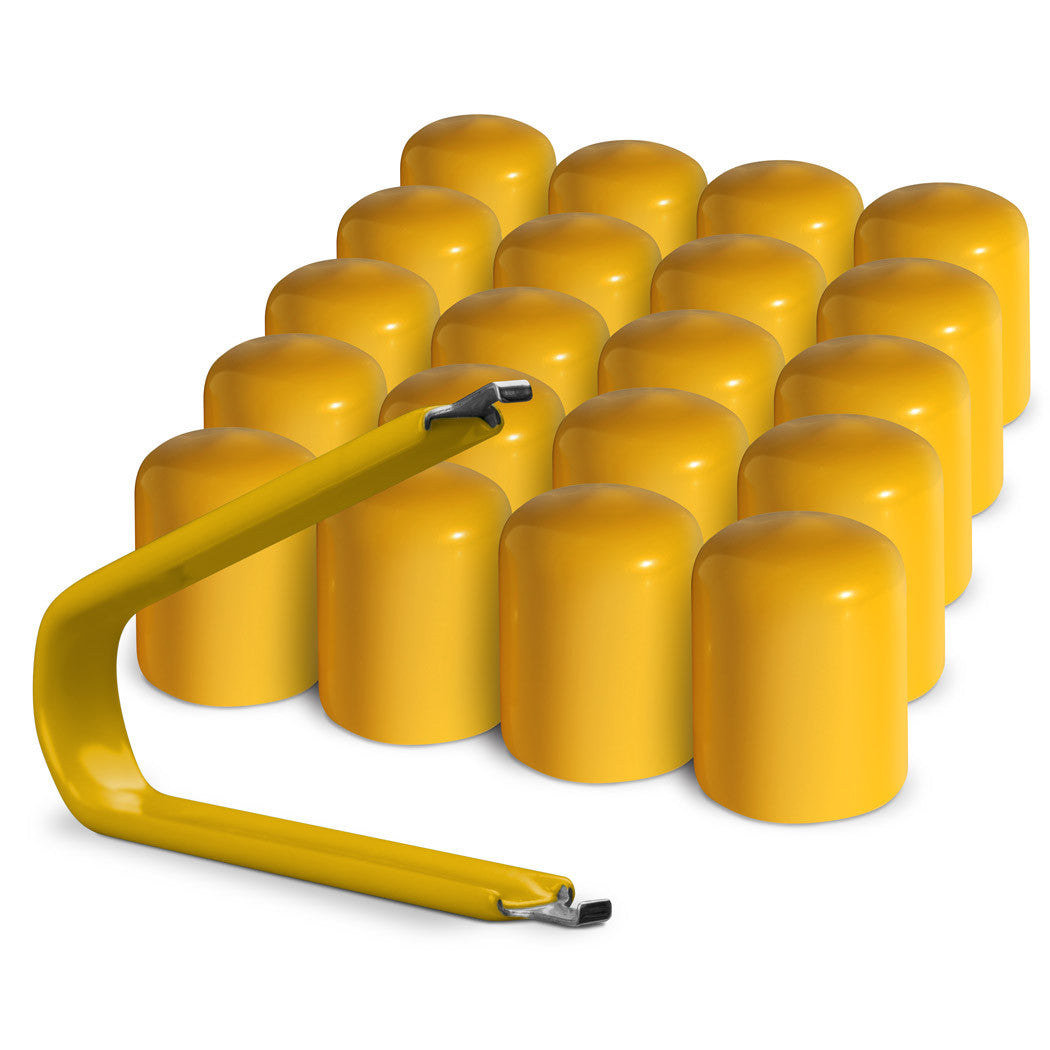 LugCap 19 mm | Vinyl Lug Nut Caps | Lug Covers – ColorLugs™